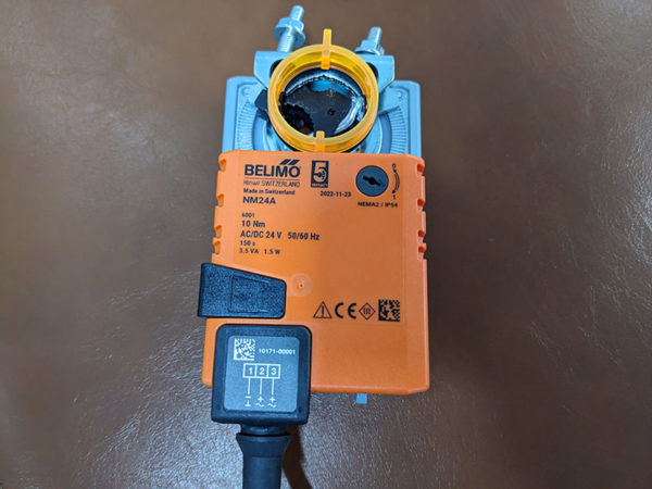 Ứng dụng động cơ chống cháy Belimo trong van dập lửa Nhà cung cấp van ...